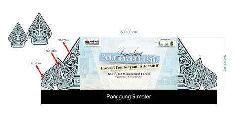 Backdrop Apeksi Event Jogja Devilo Arts