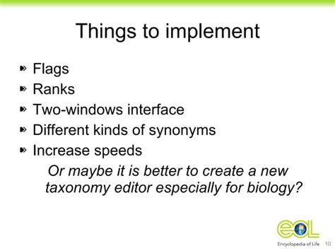 Improving Drupal Taxonomy Editor Ppt Biological Sciences Science