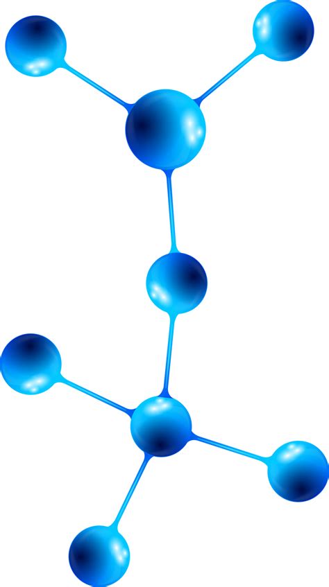 Molecule Structure Model Sign Molecules In Chemistry Science For
