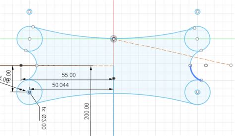 Solved Fusion 360 Arc To Coincident Constraint Dimension Issue