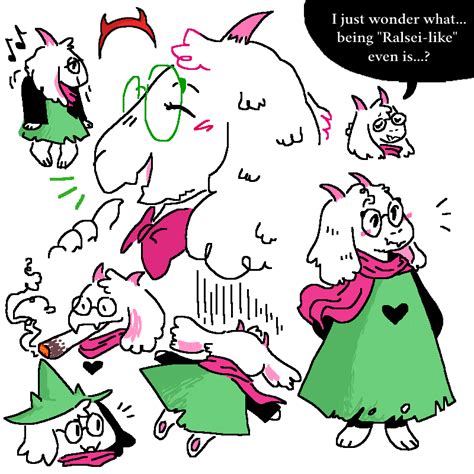 Some Ralsei Doodles Rdeltarune