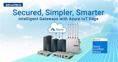 Passerelles Iot Industrielles Certifiées Microsoft Azure Iot