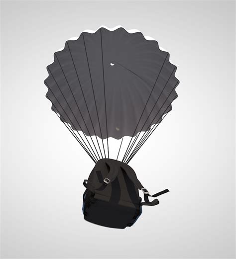 Parachute 3d Model 7 3ds Fbx Obj C4d Free3d