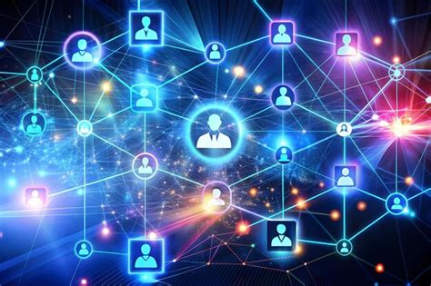 3d Ai Enhanced Remote Work Concept Abstract Digital Art Banner Symbolizing Ais Role In