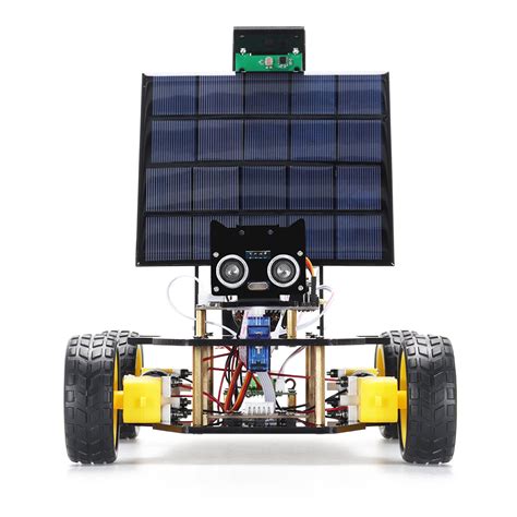 Tscinbuny Automation Robot Car Kit With Solar Charging And App Control Tscinbuny