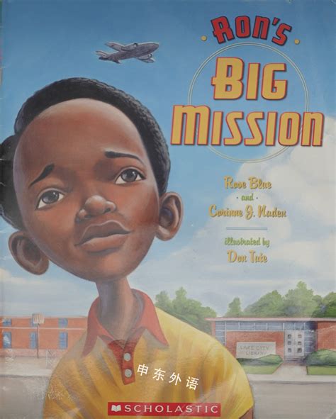 Rons Big Mission作者与插画儿童图书进口图书进口书原版书绘本书英文原版图书儿童纸板书外语图书进口儿童书原版儿童书