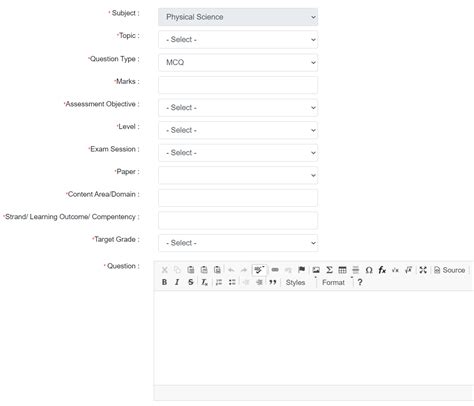 item bank question creation online skill assessment online exam software