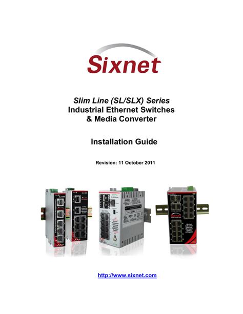 Industrial Ethernet Switch Manual Manualzz