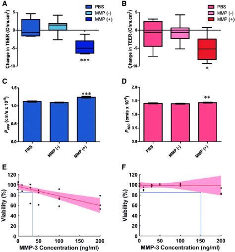 Effect Of Recombinant Human MMP 3 On Paracellular Permeability In HTM Download Scientific