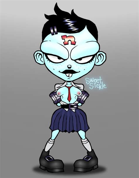 Rule 34 Artist Request Big Lips Black Lipstick Breasts Crash Series Freckles Gothic N In