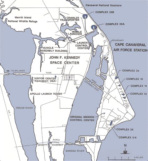Kennedy Space Center Map Pdf