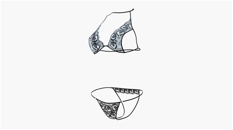 Sexy Lingerie Ss36 3d Model By Rumend