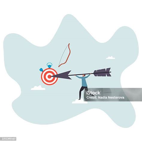 기한 내에 작업을 완료하기 위한 시간 관리 목표에 도달하기 위한 생산성 또는 효율성 디자인을 위한 프로젝트 타임라인문자 개념에