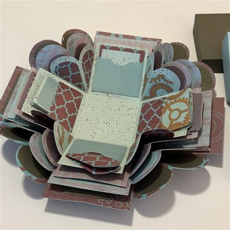 Exploding Box Svg Etsy