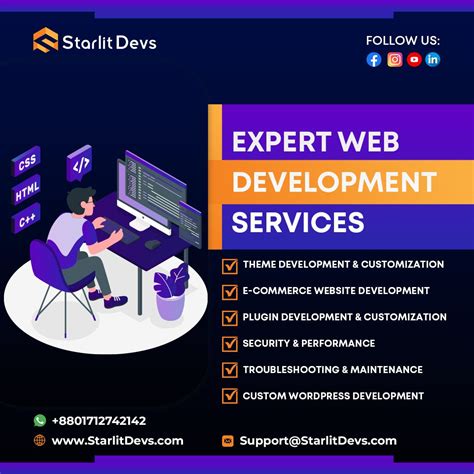 starlit devs on linkedin webdevelopment webdesign websiteredesign