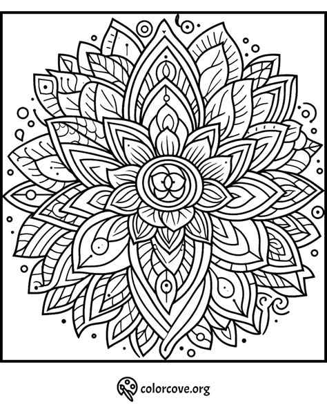 24 Free Stress Relief Coloring Pages The Color Cove
