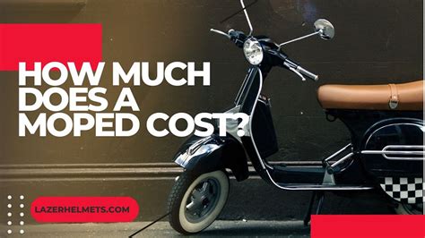 how much does a moped cost average motor scooter price
