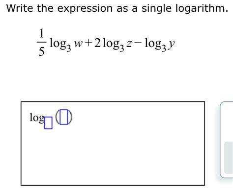 Solved Write The Expression As A Single