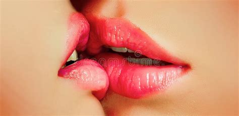 Lesbians Tongue Female Couple Kiss Lesbian Kisses Sensual Female