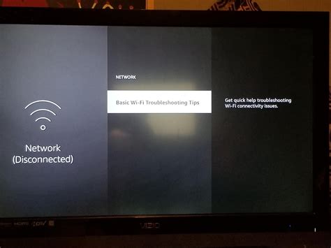 Firestick Wont Even Give Me The Option Of Connecting Back To Internet No Matter How Many Times