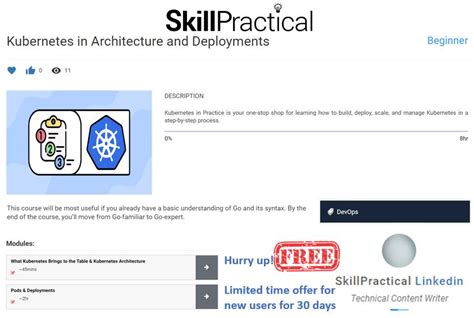 Skillpractical Kubernetes In Architecture And Deployments You Will