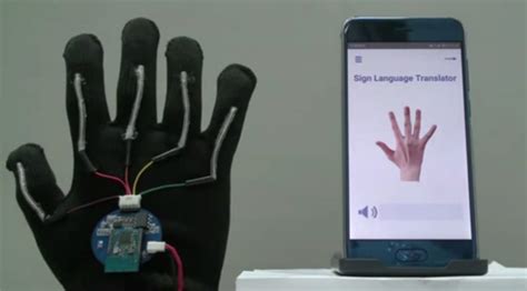This Glove Translates Sign Language Into Speech In Real Time
