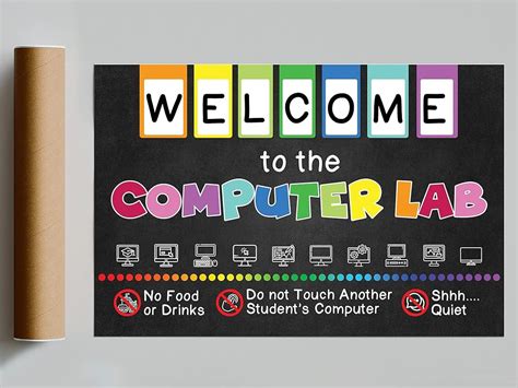 Computer Lab Bulletin Board Ideas