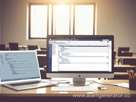 Interactive Software Development Class In A Modern Educational