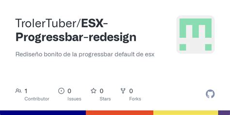 Github Trolertuberesx Progressbar Redesign Rediseño Bonito De La Progressbar Default De Esx