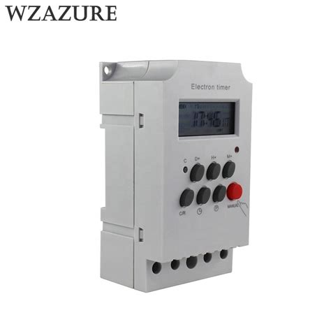 Kg316t Ii Digital Programmable Timer Din Rail Time Switch 220vac 25a Weekly Timer And Timer