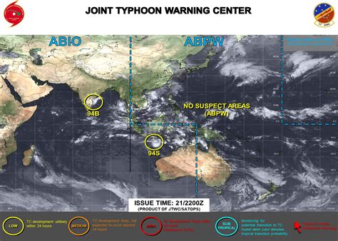 Joint Typhoon Warning Center Watching Two Areas For Potential Development R Tropicalcyclonecenter