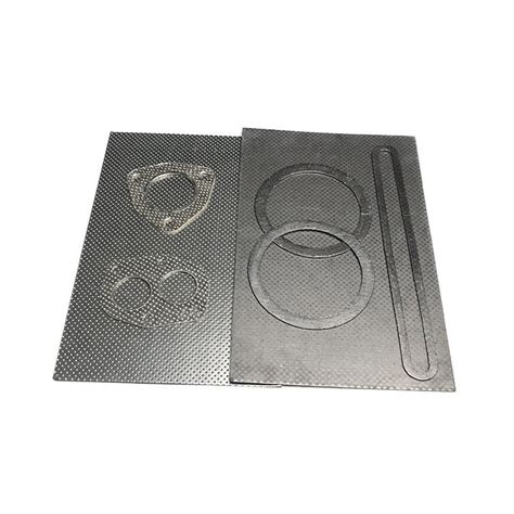 Graphite Gasket Sheet High Pressure Exhaust Sheet Reinforce Composite Gasket Sheet Material