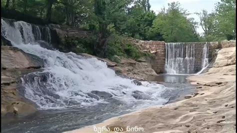 ბროლისქედი მდინარე ჭიშურას პატარა და დიდი ჩანჩქერები ბროლისქედის ჩანჩქერი Youtube