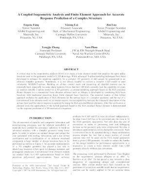 A Coupled Isogeometric Analysis And Finite Element Approach For Accurate Response Prediction Of