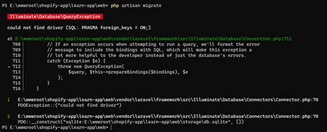 使用 shopify cli 创建应用 基于 php 应用程序模板 ，且在商店中安装 永夜