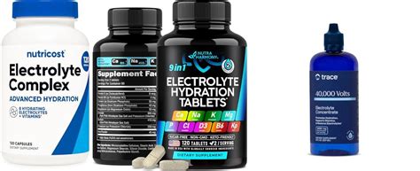Top 5 Electrolyte Supplements Your Hydration Guide