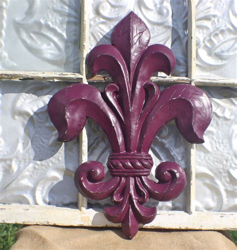 Items Similar To Large Fleur De Lis Wall Decor Home Living Fleur De Lis Decor Housewares