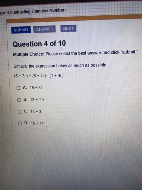 Solved Simplify The Expression Below As Much As Possible 6