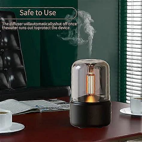 120ml Essential Oil Diffuser Room Humidifier Night Lights Auto Off Function Electric Aroma Air