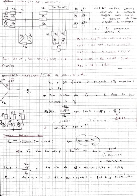Esercizi E Appelli Svolti Di Principi Di Sistemi Elettrici Ingegneria Gestionale Prove D