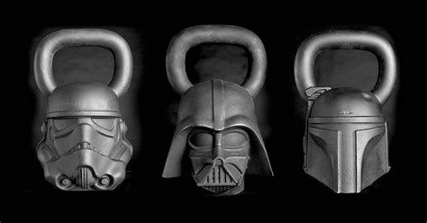 Bring The Force To Your Workout With These Star Wars Themed Kettle