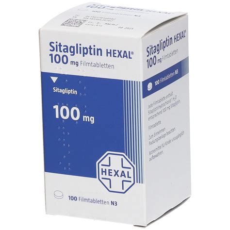 Sitagliptin Hexal 100 Mg Filmtabletten Dose 100 St Mit Dem E Rezept Kaufen Shop Apotheke