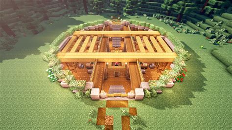 Minecraft How To Build A Large Circular Underground Base Minecraft Map