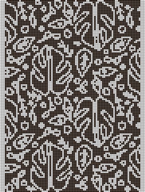 Много новых красивых схем жаккардовых узоров свободный доступ Мне интересно и мой жаккард Дзен