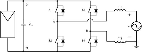 Figure 3 From Classification Of Grid Connected Transformerless Pv Inverters With A Focus On The