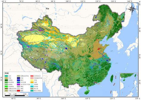 土地类型图 简图 第2页 大山谷图库