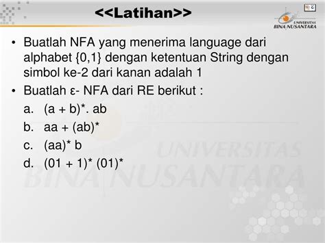 PPT Pertemuan FINITE AUTOMATA DFA NFA PowerPoint Presentation ID