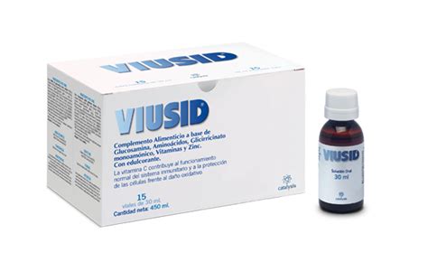 Viusid 30ml Jarabe 3 Frasco Distribuidor De Catalysis