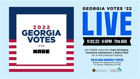 Georgia Votes 22 Live Wabe