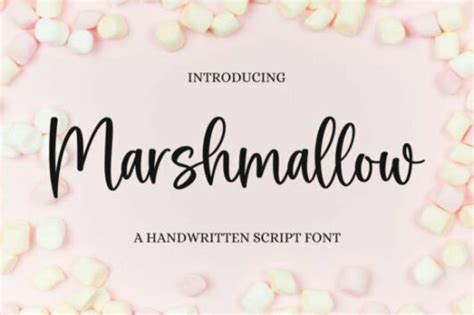 Marshmallow Font Font Canyon